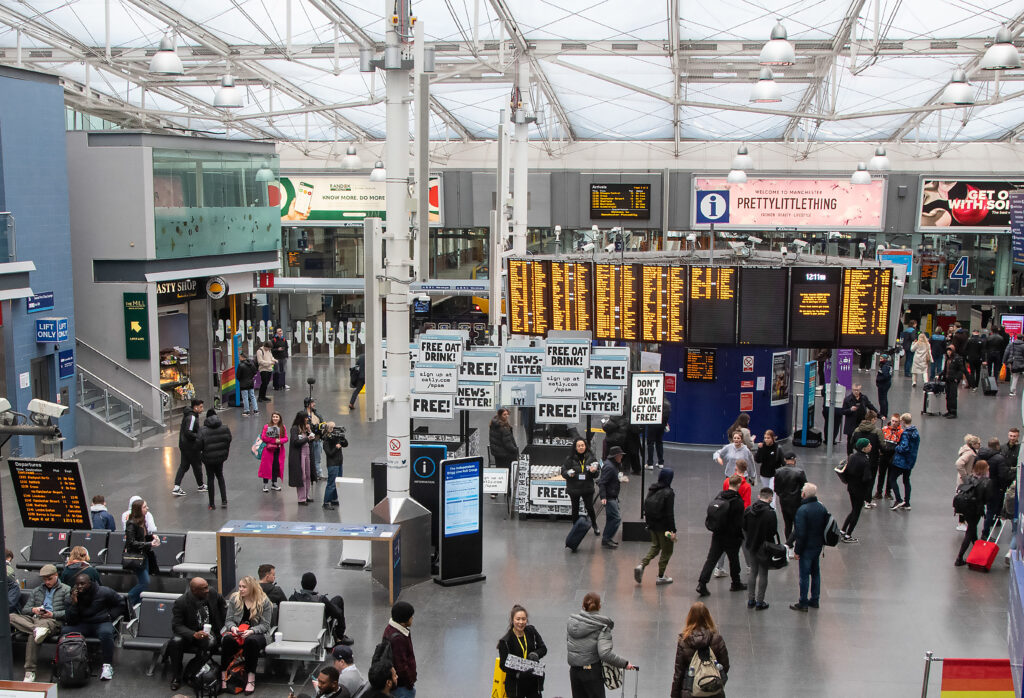 Manchester Piccadilly Station Experiential Space - experientialspace.co.uk
