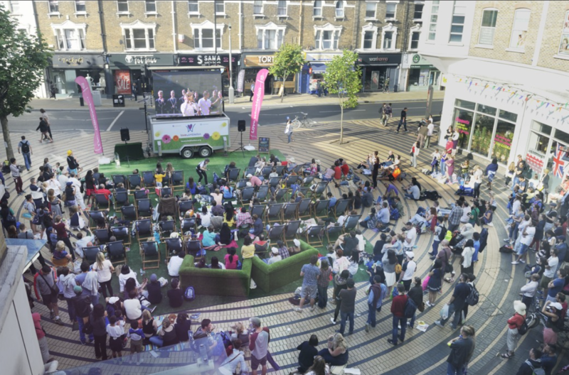 Wimbledon Piazza - Experiential Space